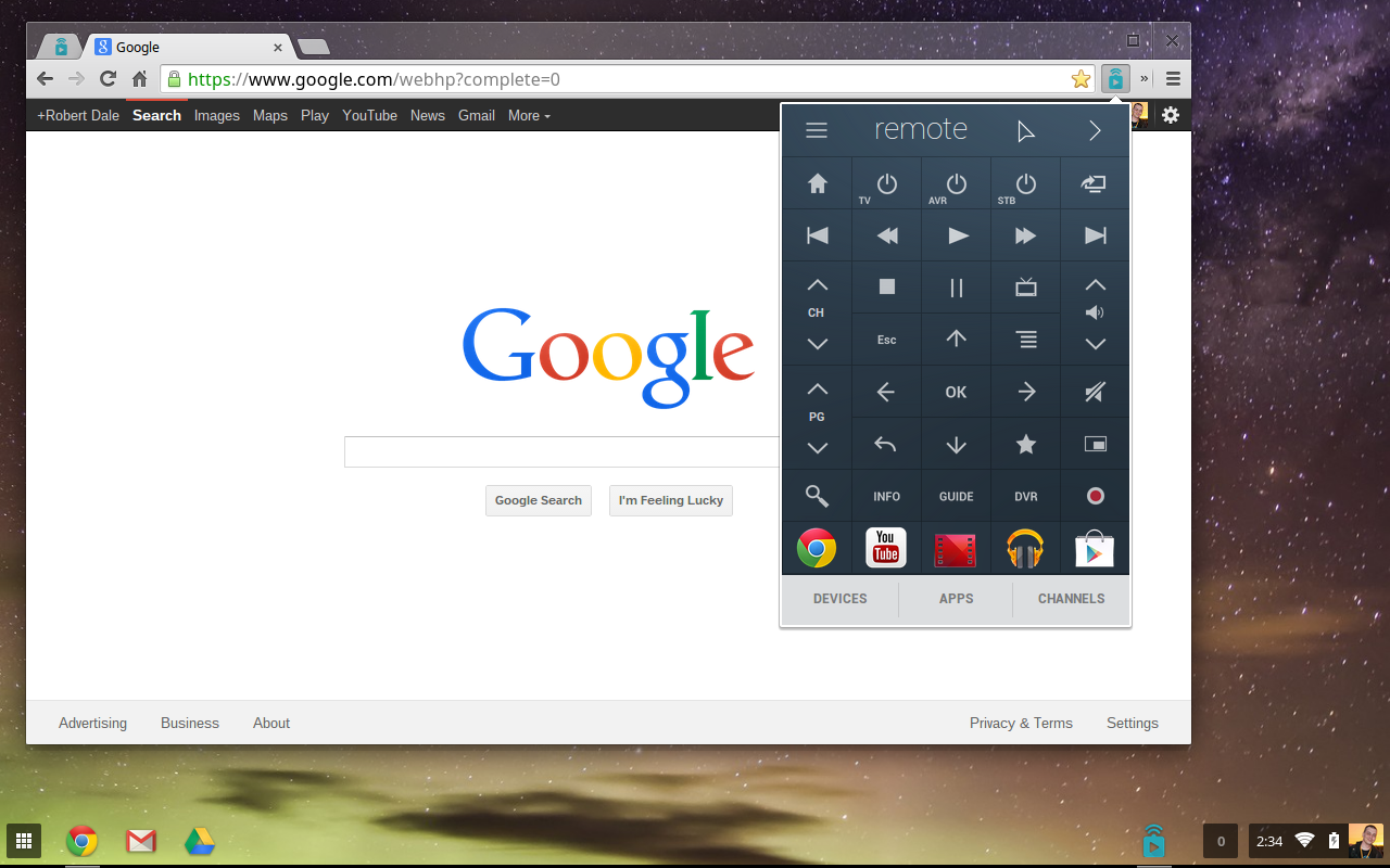 Chromemote - The Google TV Remote for Chrome